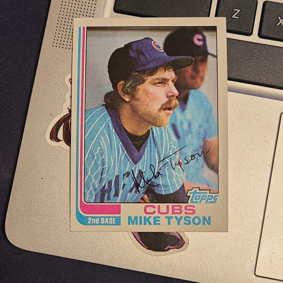 Other | Mike Tyson Baseball Card | Poshmark